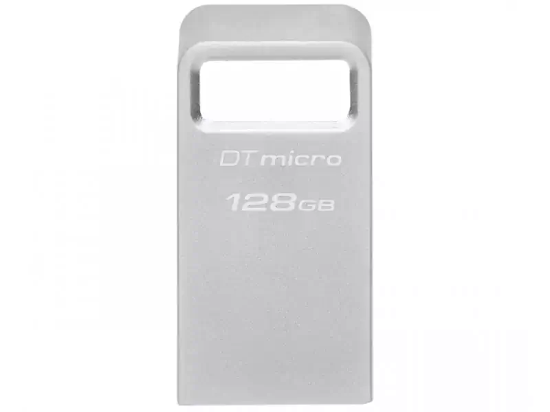 KINGSTON 128GB DATATRAVELER MICRO USB 3.2 FLASH DTMC3G2/128GB SREBRNI