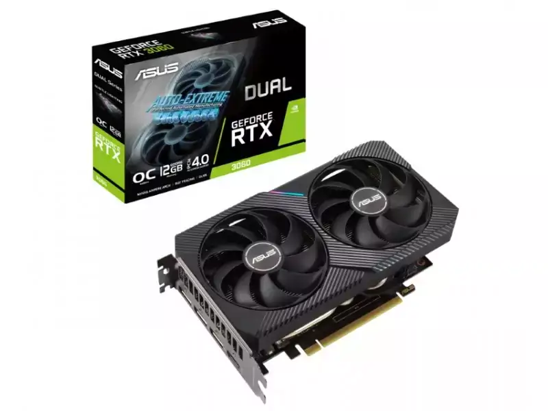 ASUS NVIDIA GEFORCE RTX 3060 12GB 192BIT DUAL-RTX3060-O12G-V2