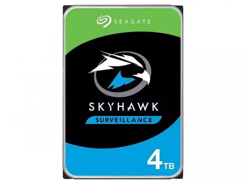 SEAGATE 4TB 3.5” SATA III 256MB ST4000VX016 SKYHAWK HDD