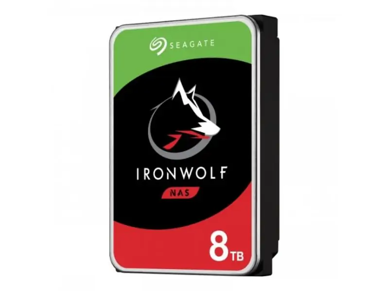 SEAGATE HARD DISK 8TB SATA3 IRONWOLF 7200RPM 256MB ST8000VN004