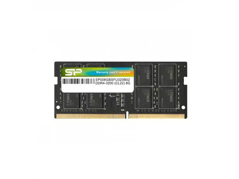 SILICON POWER RAM SODIMM DDR4 8GB 3200HZ SP008GBSFU320X02