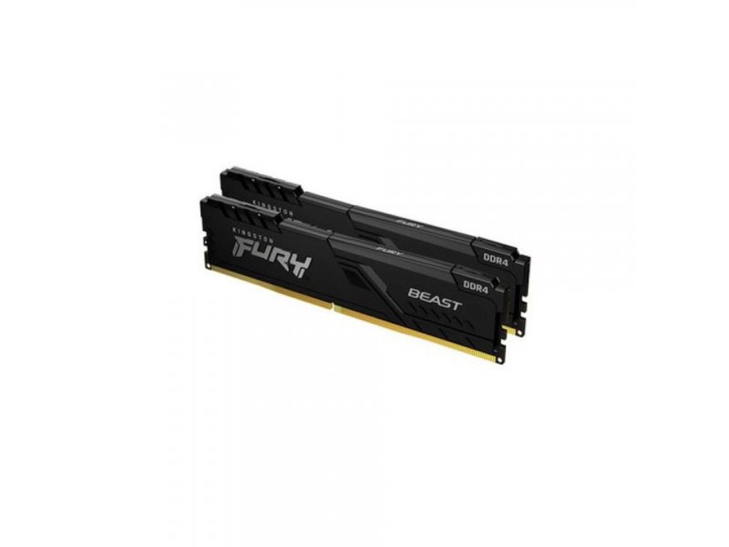 KINGSTON RAM DDR4 32GB (2X16GB) 3600MHZ KINGSTON FURY BEAST BLACK KF436C18BBK2/32