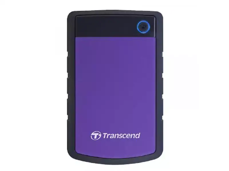 TRANSCEND TS2TSJ25H3P EKSTERNI HDD 2TB ANTI-SHOCK SYSTEM CRNO/LJUBICASTI P