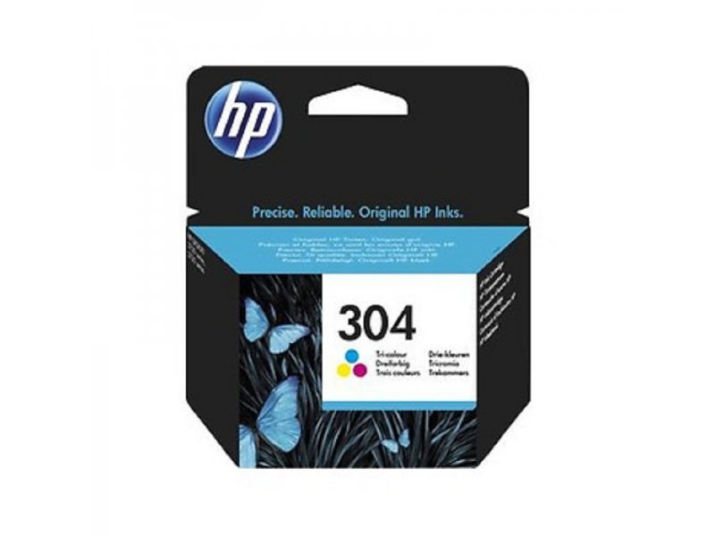 HP NO.304 TRI-COLOR INK CARTRIDGE N9K05AE