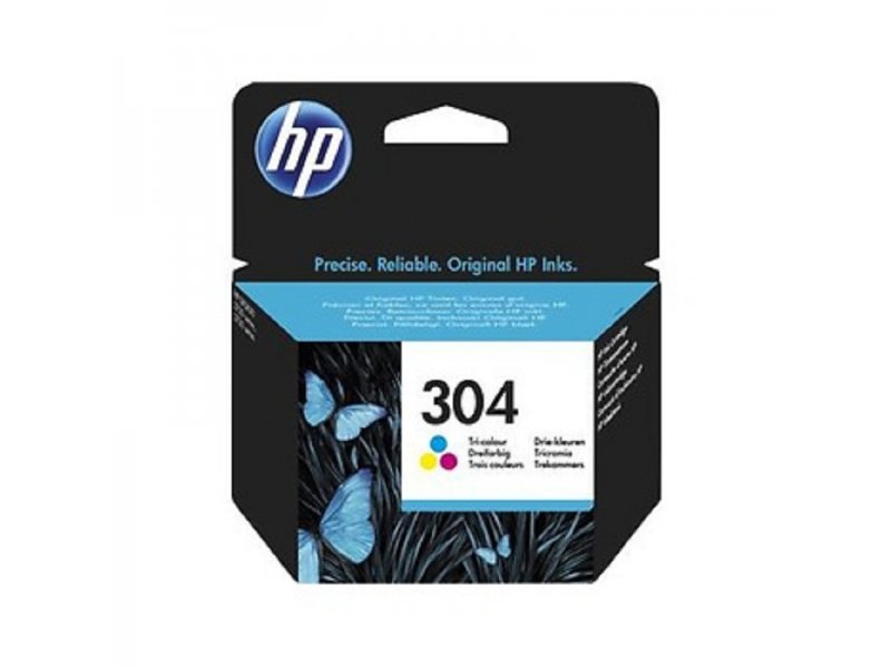 HP NO.304 TRI-COLOR INK CARTRIDGE N9K05AE