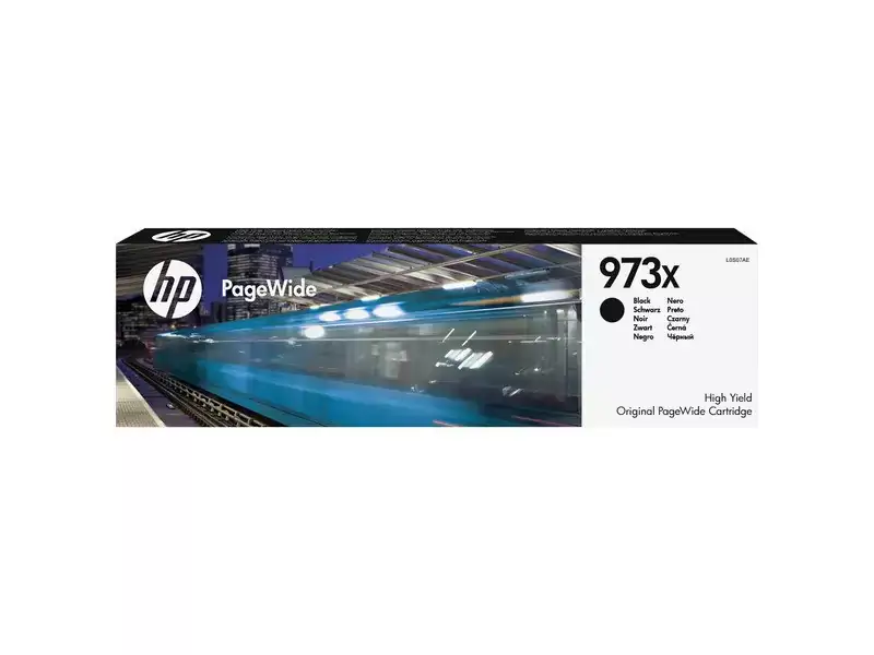 HP 973X HIGH YIELD BLACK PAGEWIDE CARTRIDGE L0S07AE