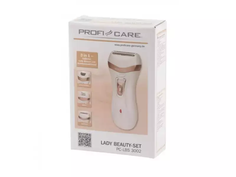 PROFICARE SET ZA NEGU – PC-LBS 3002 3 U 1 EPILATOR, BRIJAČ I TURPIJA ZA PETE