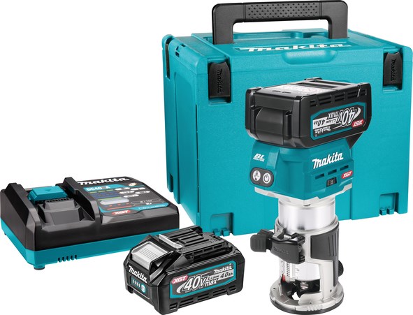 Makita akumulatorska glodalica RT001GM210