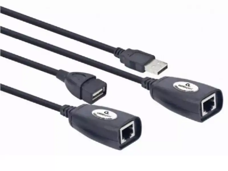 GEMBIRD UAE-30M USB EXTENDER WORKS WITH CAT6 OR CAT5E LAN CABLES 30M