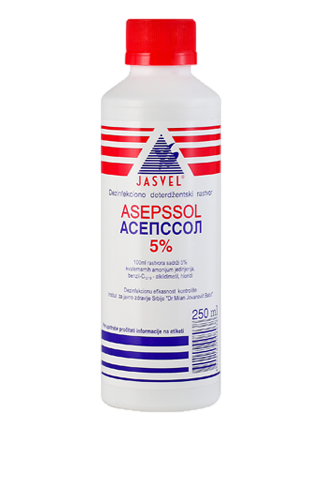 ASEPSOL RASTVOR 5% 250ml