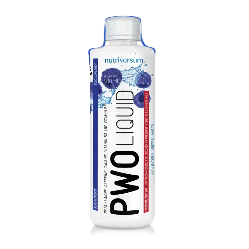 PWO Liquid 500ml/20serv - Nutriversum