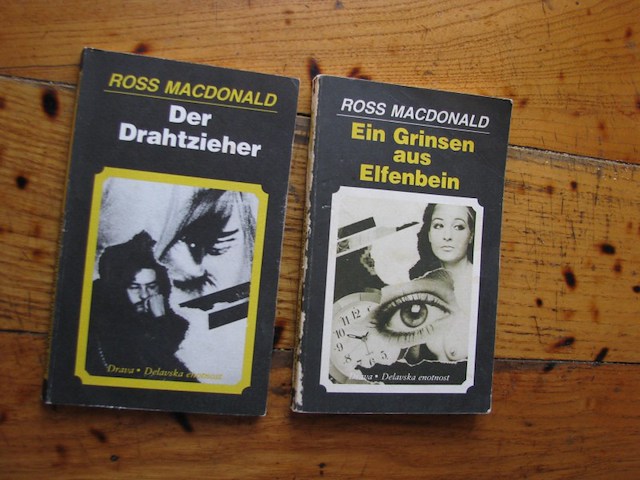 ROSS MACDONALD-DER DRAHTZIEHER EIN GRINSEN AUS ELFENBEI