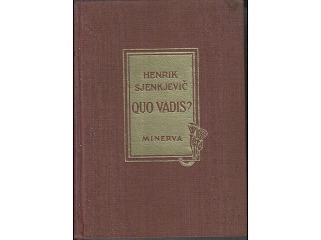 SJENKJEVIČ / QUO VADIS ? - kolekcionarski iz 1958.