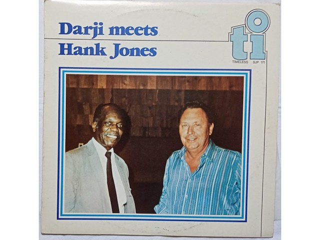 DARJI, HANK JONES - Darji meets Hank Jones (Mint!!!)