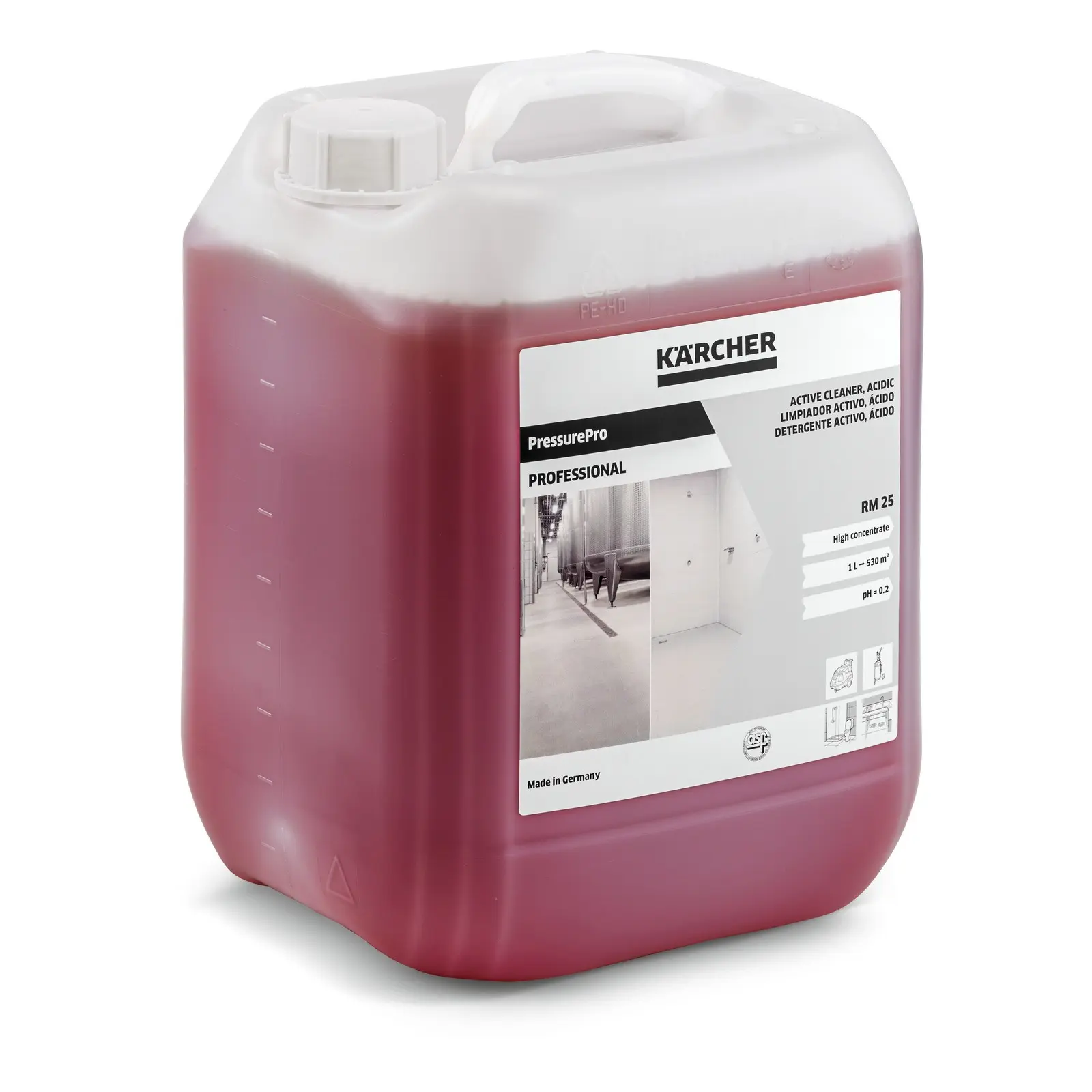 KÄRCHER Kiselina za čišćenje 10l RM 25 PressurePro Active Cleaner