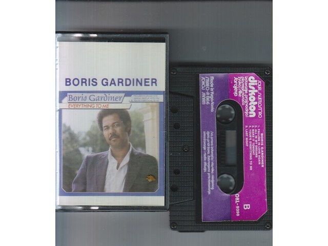 BORIS GARDINER / EVERYTING TO ME - kolekcionarski `86