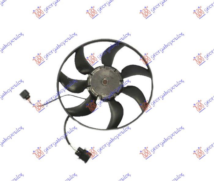 VENTILATOR (MOTOR+ELISA) (370mm) (300W)