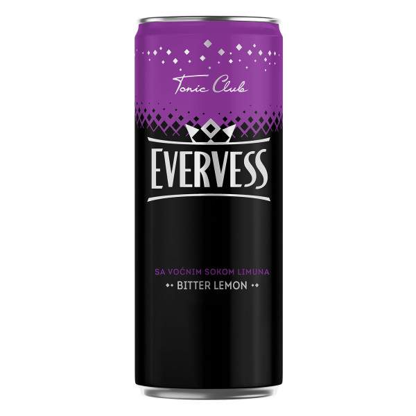 EVERVESS BITTER LEMON CAN 0,33L