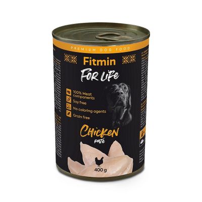 Fitmin For Life Dog Konzerva Piletina 400g