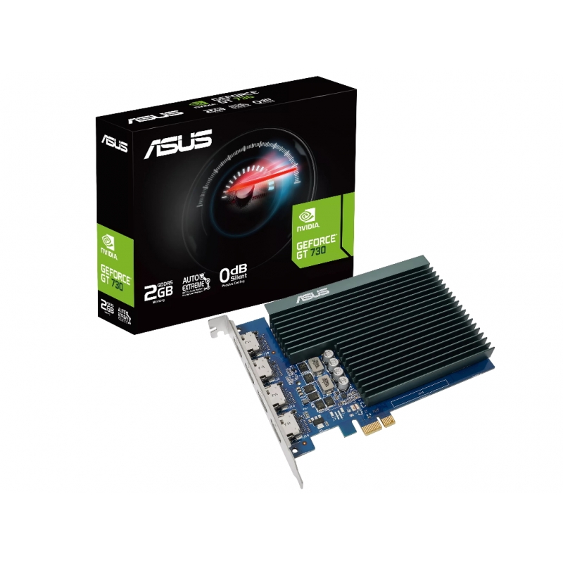 GRAFIČKA KARTA ASUS GT730-4H-SL-2GD5 NVD/2GB/GDDR5/64BIT/CRNA