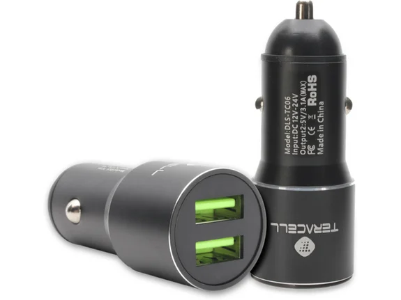 Teracell Auto punjač Evolution 2xUSB 3.1A TC-06