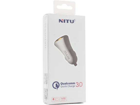 Nitu Auto punjač QC 3.0 USB NT-CC802F