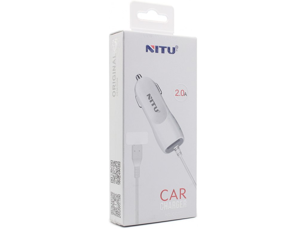 Nitu Auto punjač USB 5V 2A sa micro USB kablom NT-CC12