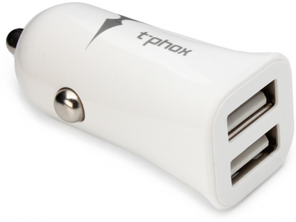 T-phox Auto punjač dual USB T-C05