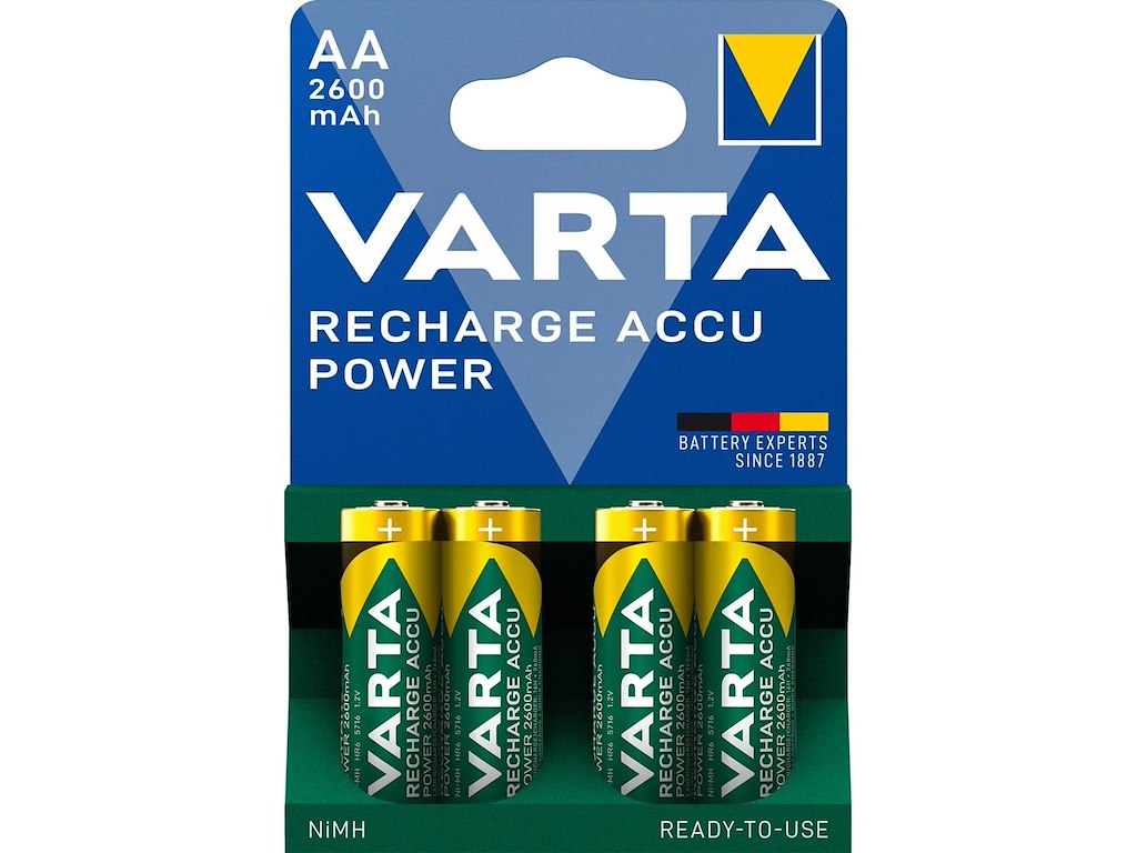 VARTA AA Punjiva baterija HR6 2600mAh 4-1