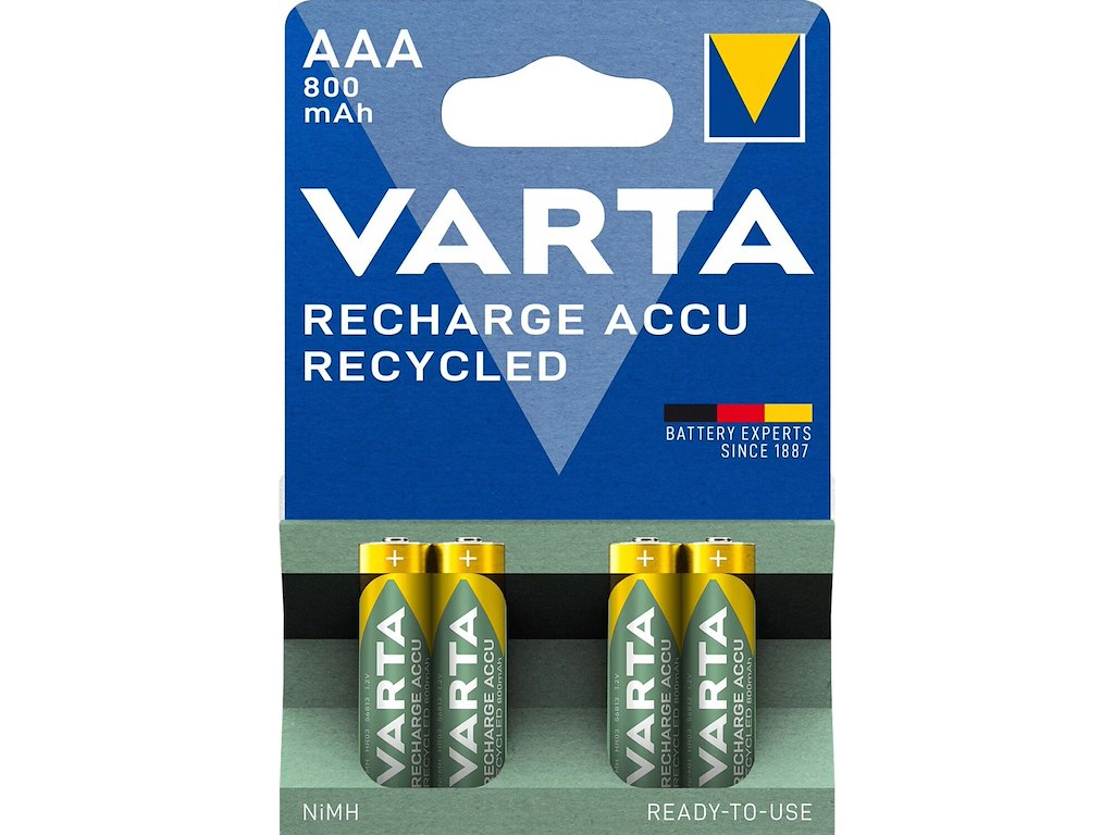 VARTA AAA Punjiva baterija HR03 800mAh 4-1 56703101404