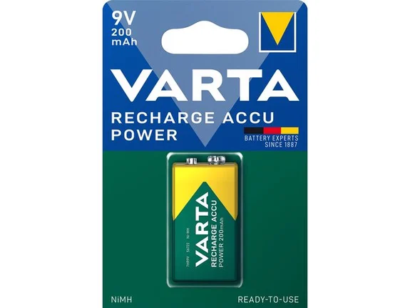 VARTA Punjiva baterija HR9V 200mAh 1-1