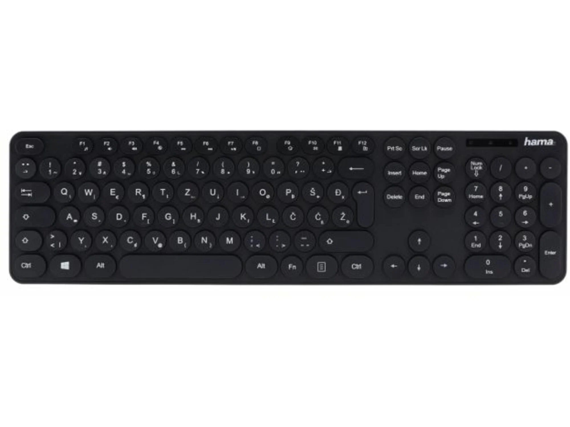 Hama Tastatura KC-500, pisaca mašina tasteri
