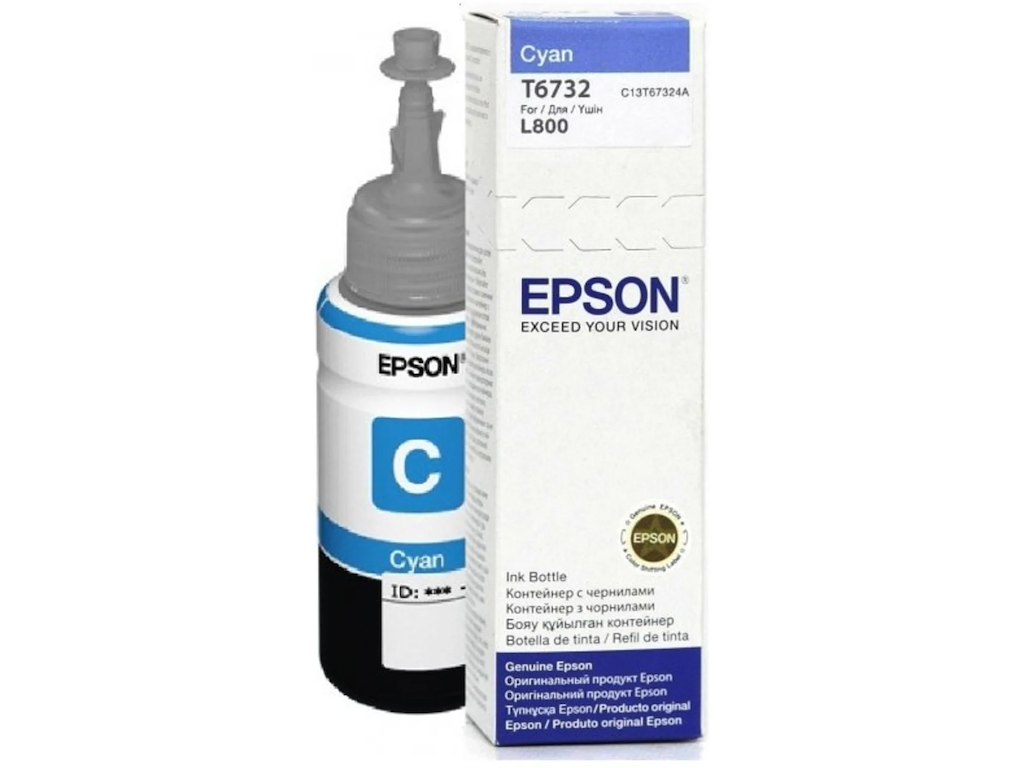 EPSON T6732 cyan mastilo