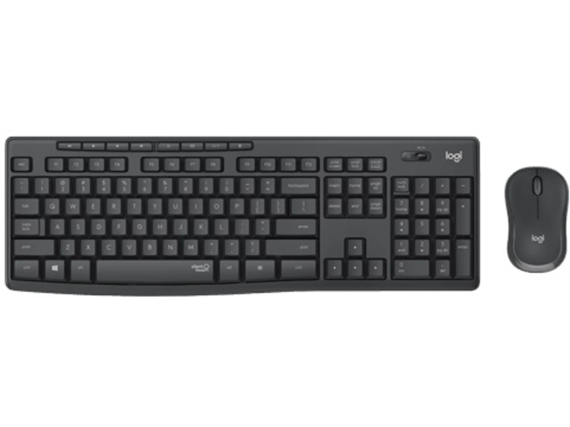 Logitech Bežična tastatura i miš MK295 Silent