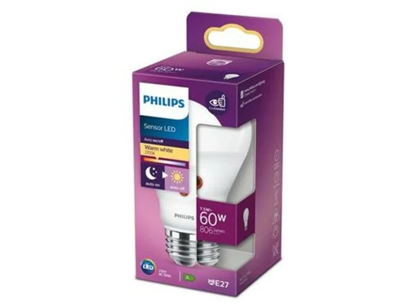 Philips Led sijalica 7,5W (60W) A60 E27 SENZOR WW 2700K FR ND SRT4 PS740