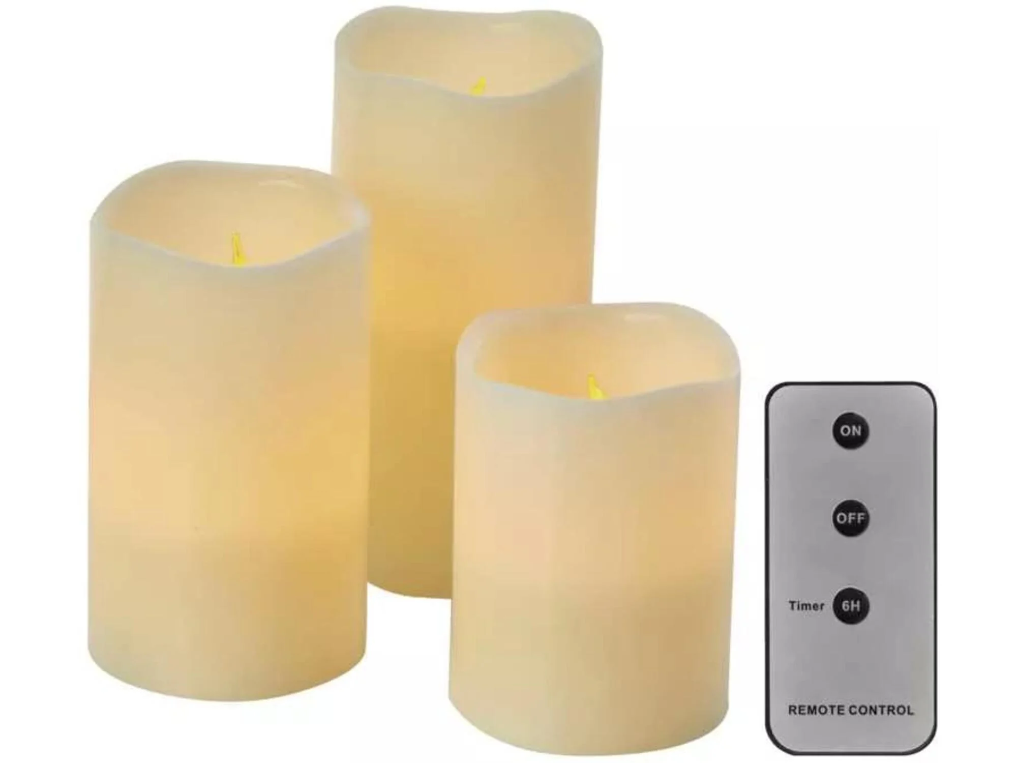 Emos Dekorativni LED set dekorativnih voštanih sveća sa daljinskim 10/12.5/15cm DCCV07