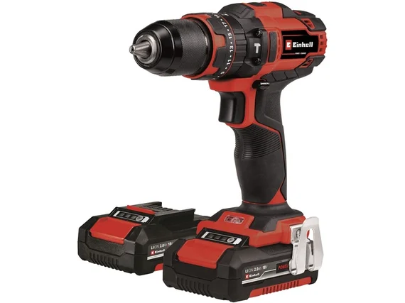 Einhell Akumulatorska bušilica set TE-CD 18/40 Li-i +64 (2x2,0Ah)