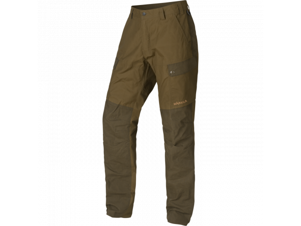 HARKILA PANTALONE ASMUND DARK OLIVE/WILLOW GREEN