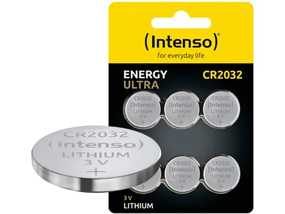 Intenso Baterija litijska CR2032/6