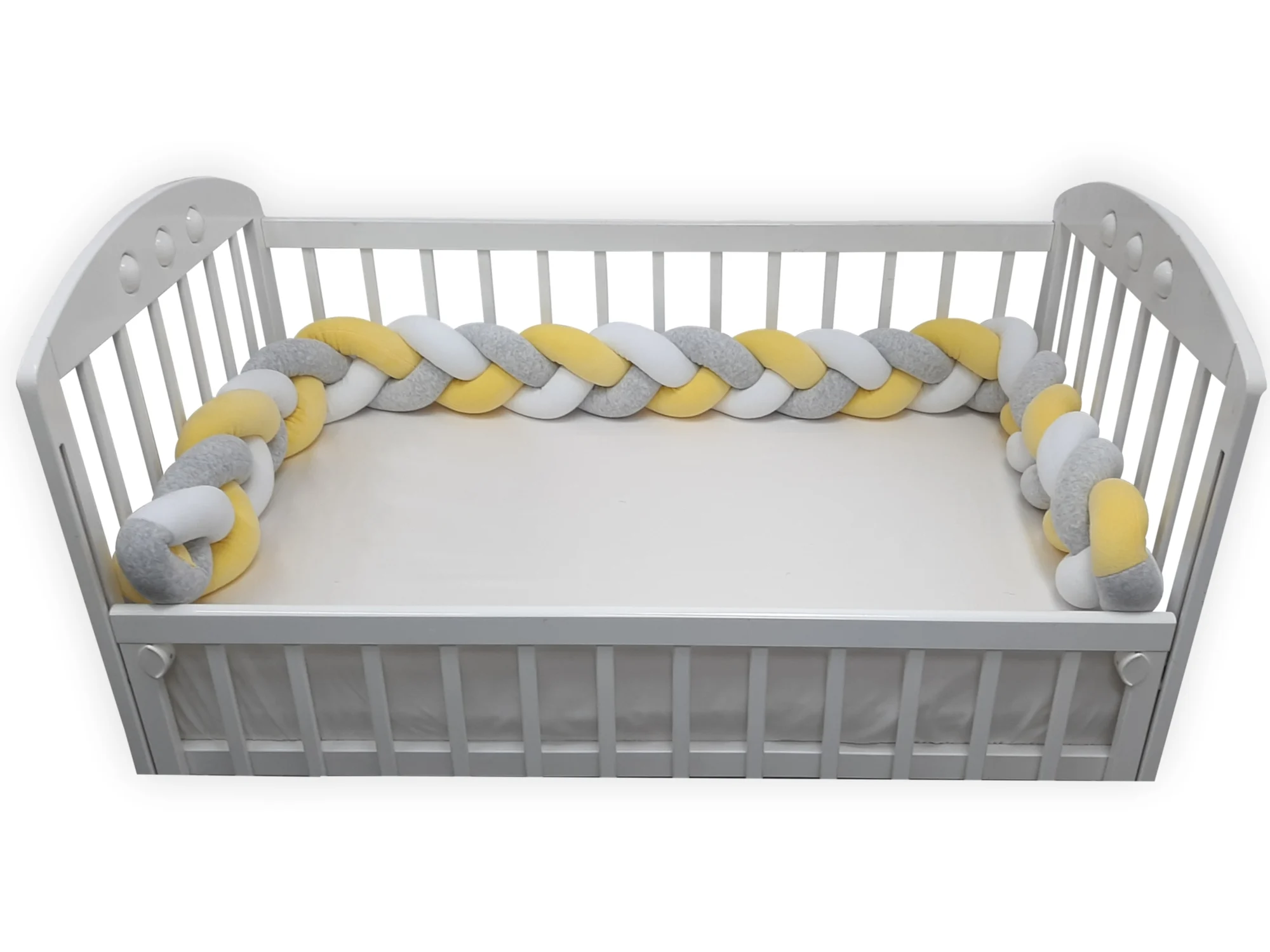 Baby Textil Šarena pletenica za krevetac i dečiji krevet 3100570