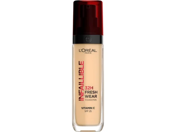 LOreal Paris Tečni puder Infaillible 32H Fresh Wear 125 warm