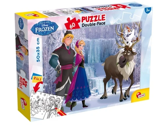 Lisciani Slagalica Frozen the Iceland 2u1 složi i oboji 60pcs 49295