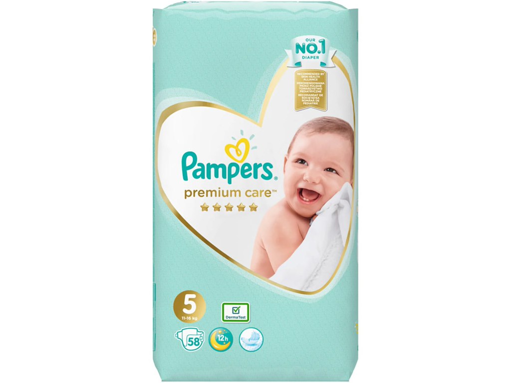 Pampers pelene Premium Jp 5 Junior (58)