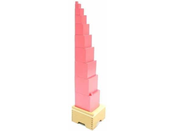 Montessori Pink kula sa postoljem Ats0047