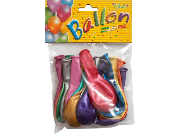 Baloni metalik 10 kom 23 cm