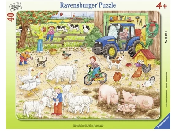 Ravensburger puzzle (slagalice) - Na velikoj farmi RA06332