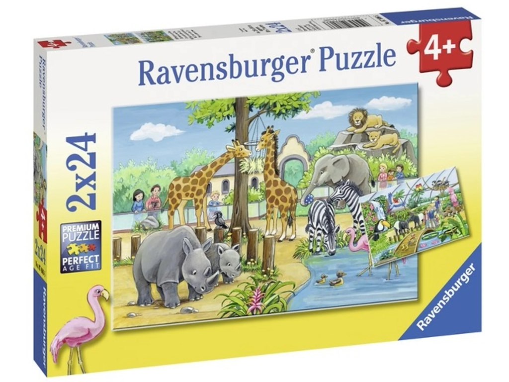 Ravensburger puzzle (slagalice)- Dobrodosli u ZOO RA07806