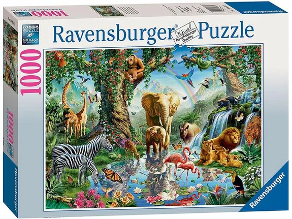 Ravensburger puzzle (slagalice) - Zabava u dzungli RA19837