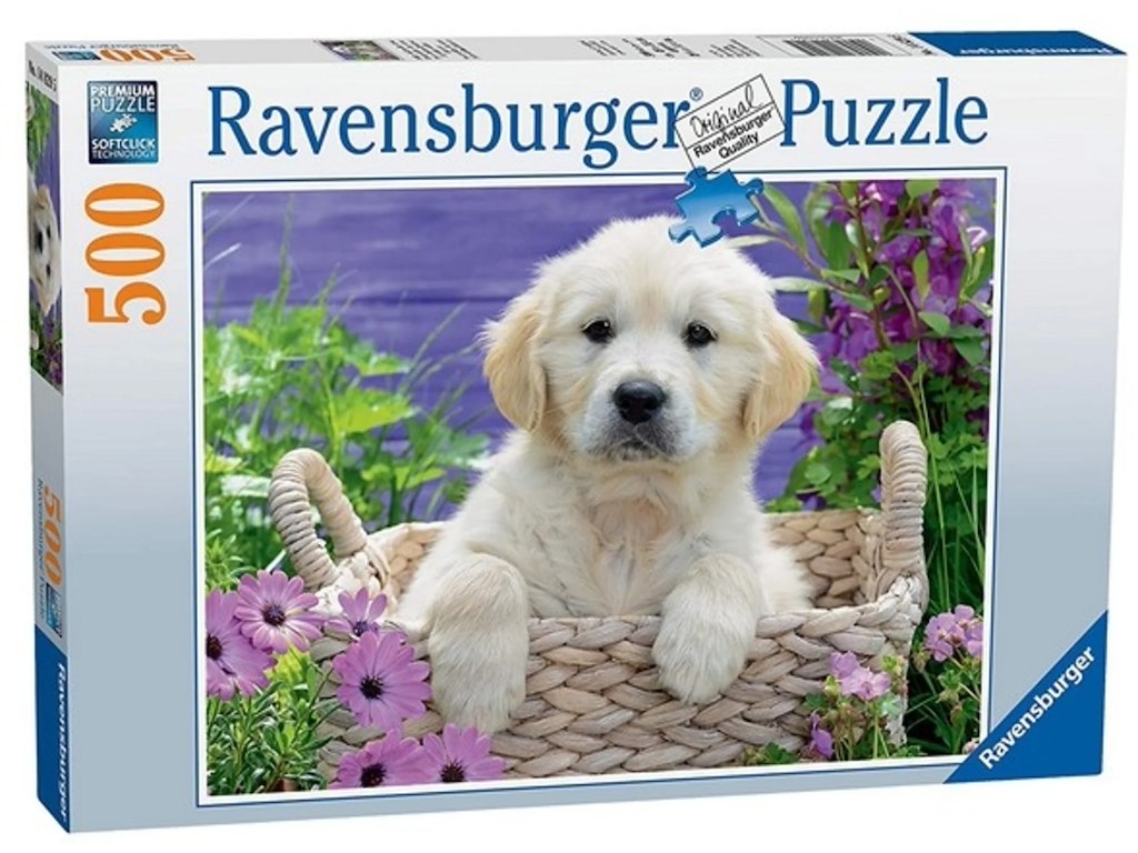 Ravensburger puzzle (slagalice) - Kuce u korpi