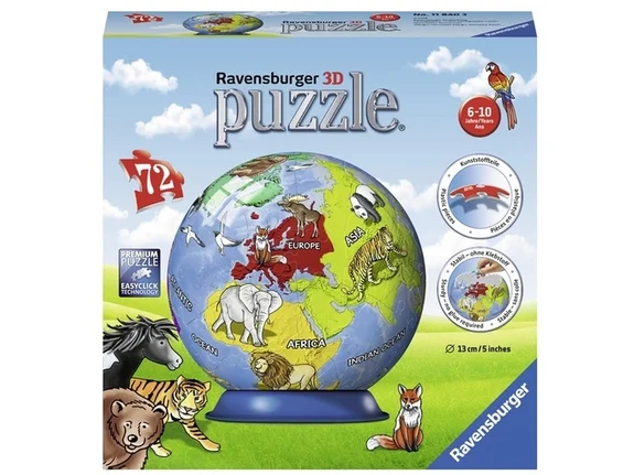 Ravensburger 3D puzzle (slagalice) - Mapa sveta RA11840